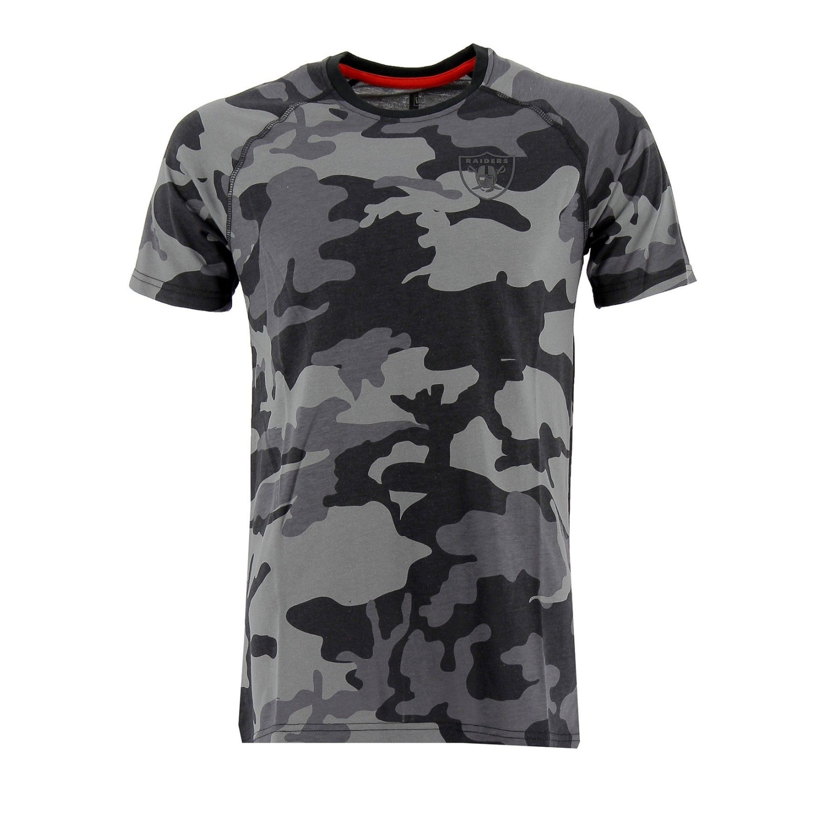 Tee-Shirt New Era Ntc Raglan Oakland Raiders